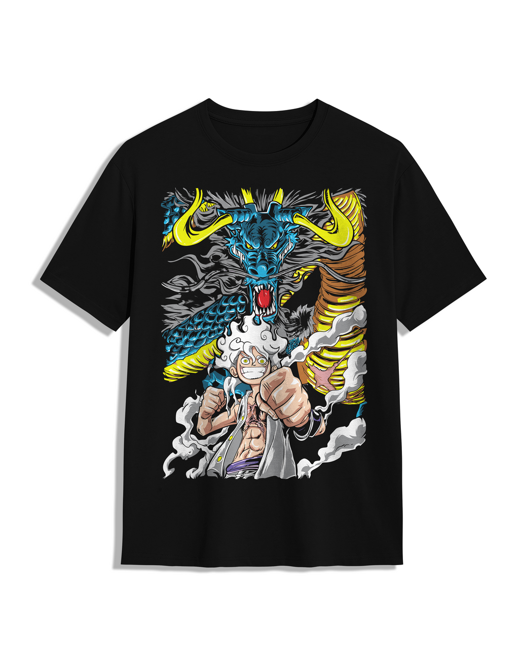 Luffy's Apex Power: Gear 5 One Piece T-shirt