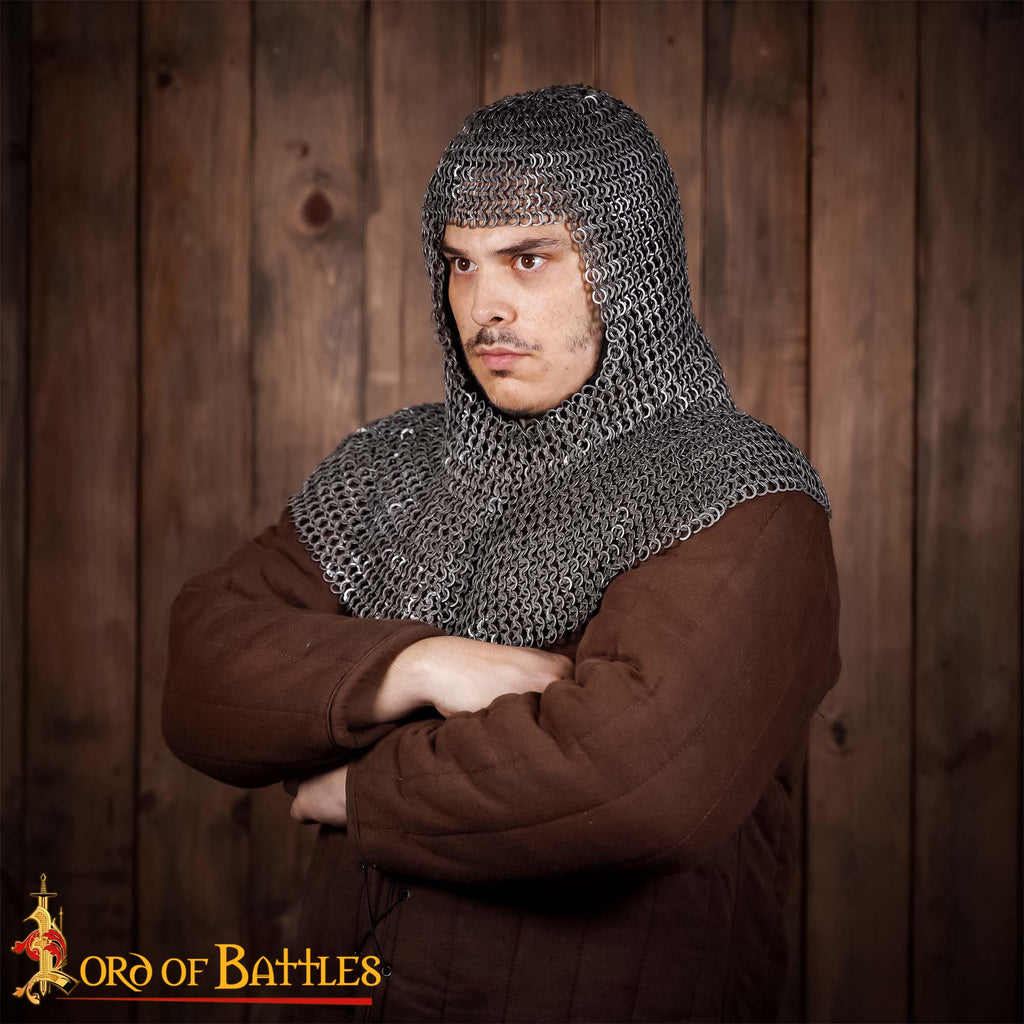 9mm Mild Steel Chainmail Cap