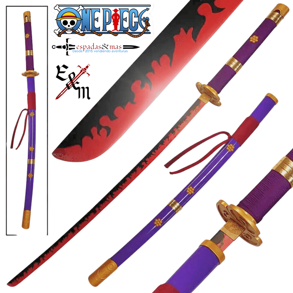 Katana Enma morada de Oden One Piece