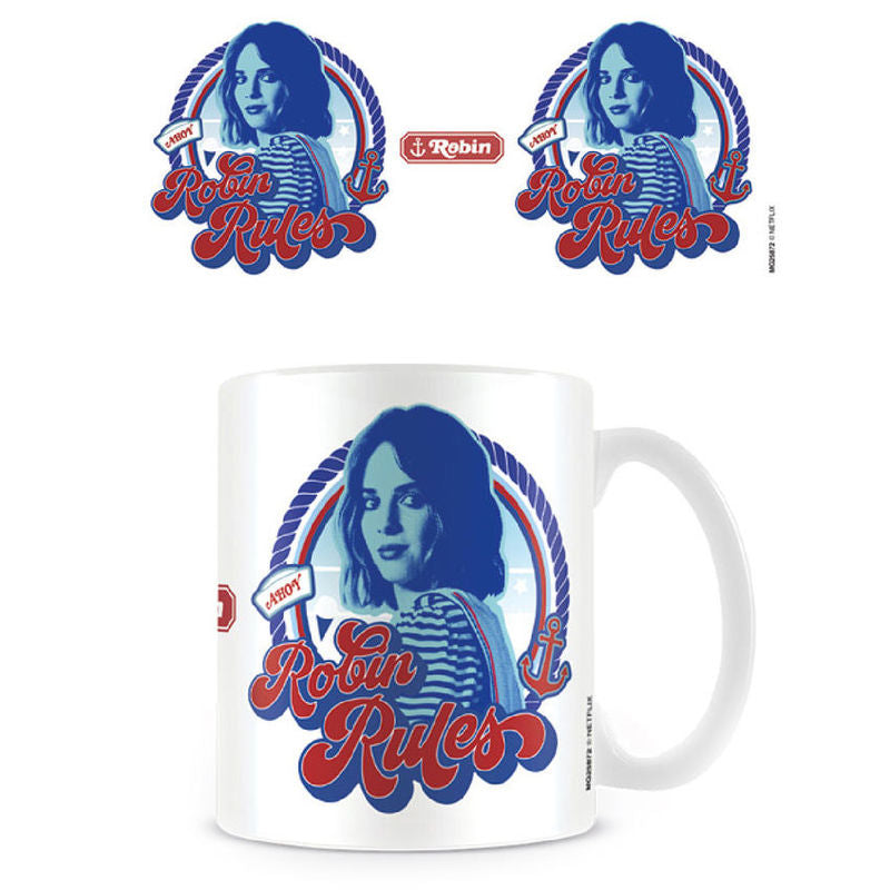 Buy Robin Rules Stranger Things Swords Mug and more