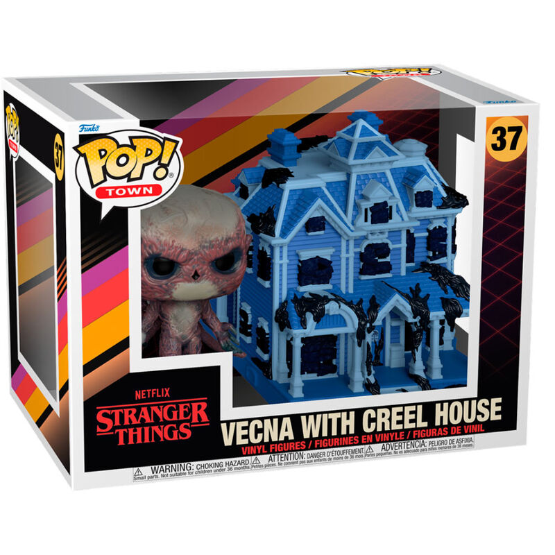Pop Town Stranger Things Vecna With Creel House Swords Figure and More