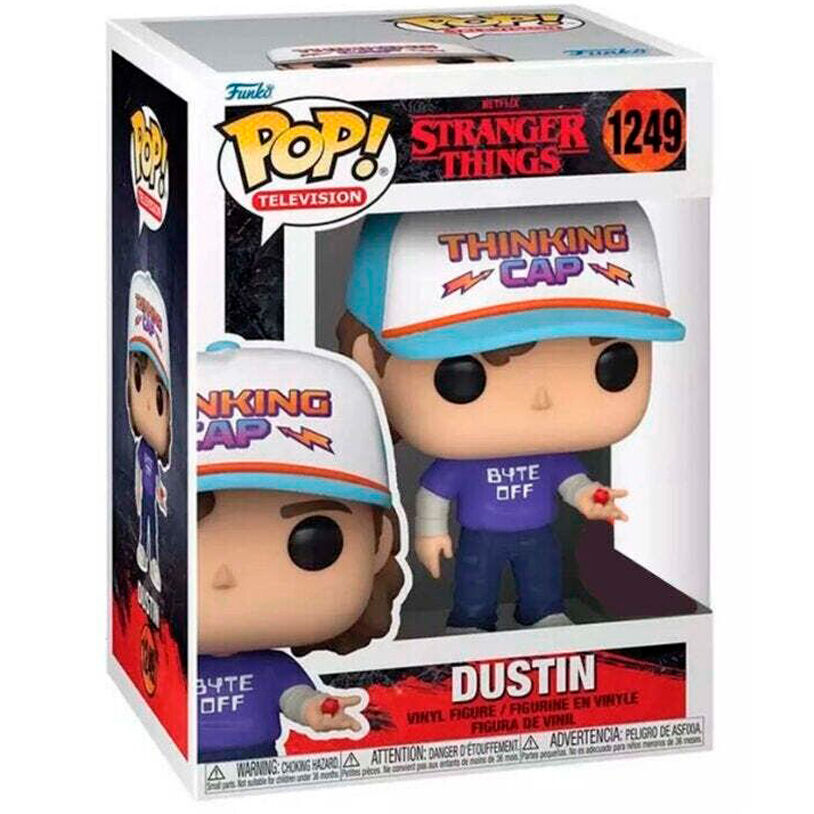 Buy Pop Figure Stranger Things Dustin Exclusive Swords and more