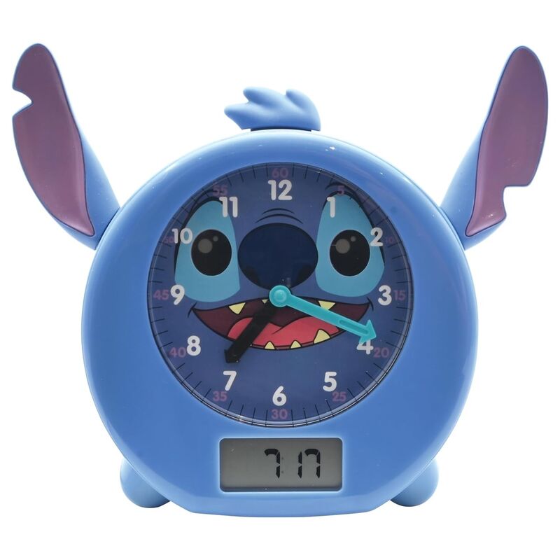 Educational Storytelling Clock with Lights Stitch Disney English EYM