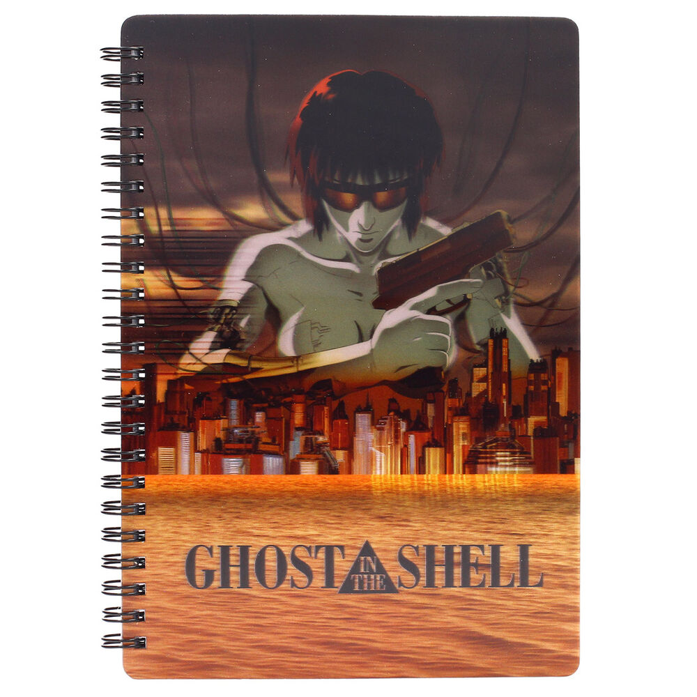 3D City Ghost In The Shell Notebook
