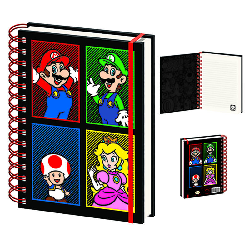 Buy A5 Super Mario Bros. Swords Notebook and more