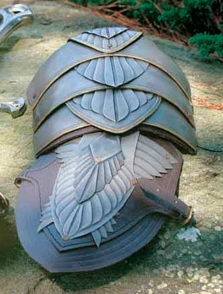 Functional Fantasy Shoulder Pads Aragorn Gondor Style Lord of the Ring